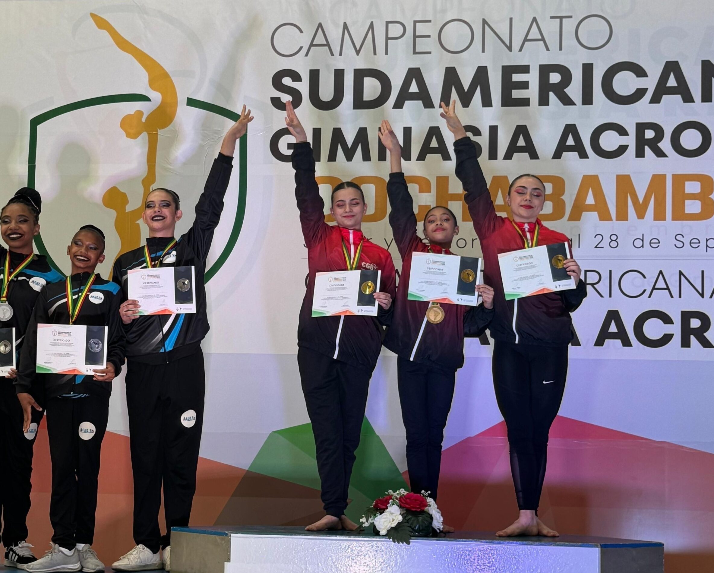 Ginástica Acrobática - Atletas de São Pedro ganham títulos na Copa Sul ...